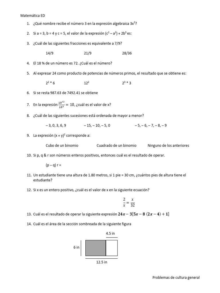 Matemáticas Problemas Del 20 Al 30-1 | PDF | café | Entero