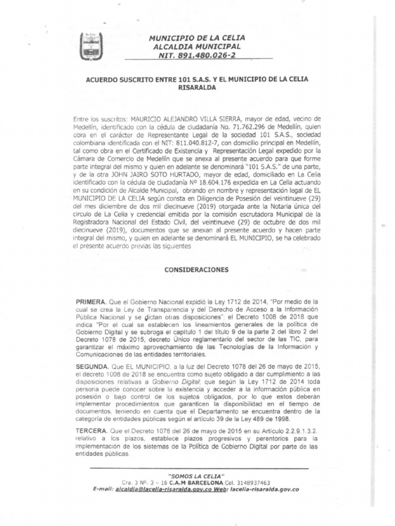 Usufructo La Celia | PDF