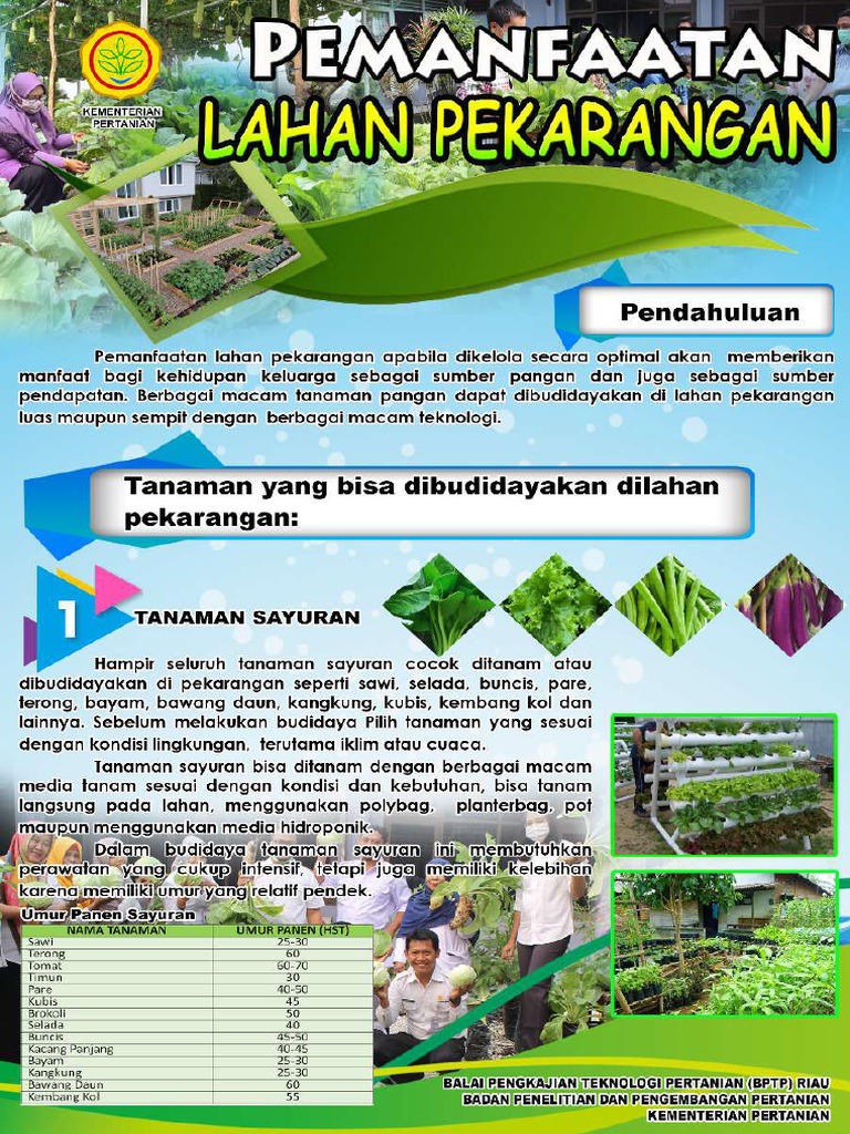 Lahan Pekarangan | PDF