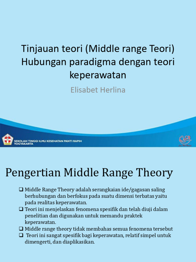 Middle Range Teori | PDF