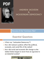 APUSH Political Cartoon Analysis | PDF | Andrew Jackson | Veto