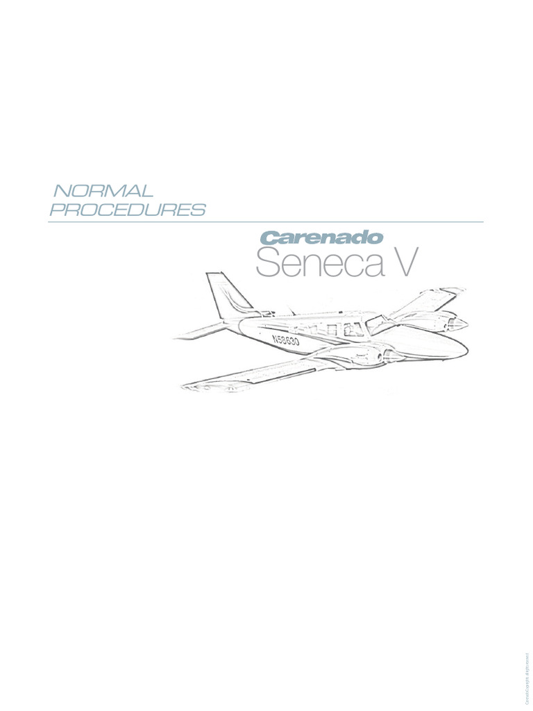 PA34 Normal Procedures | PDF