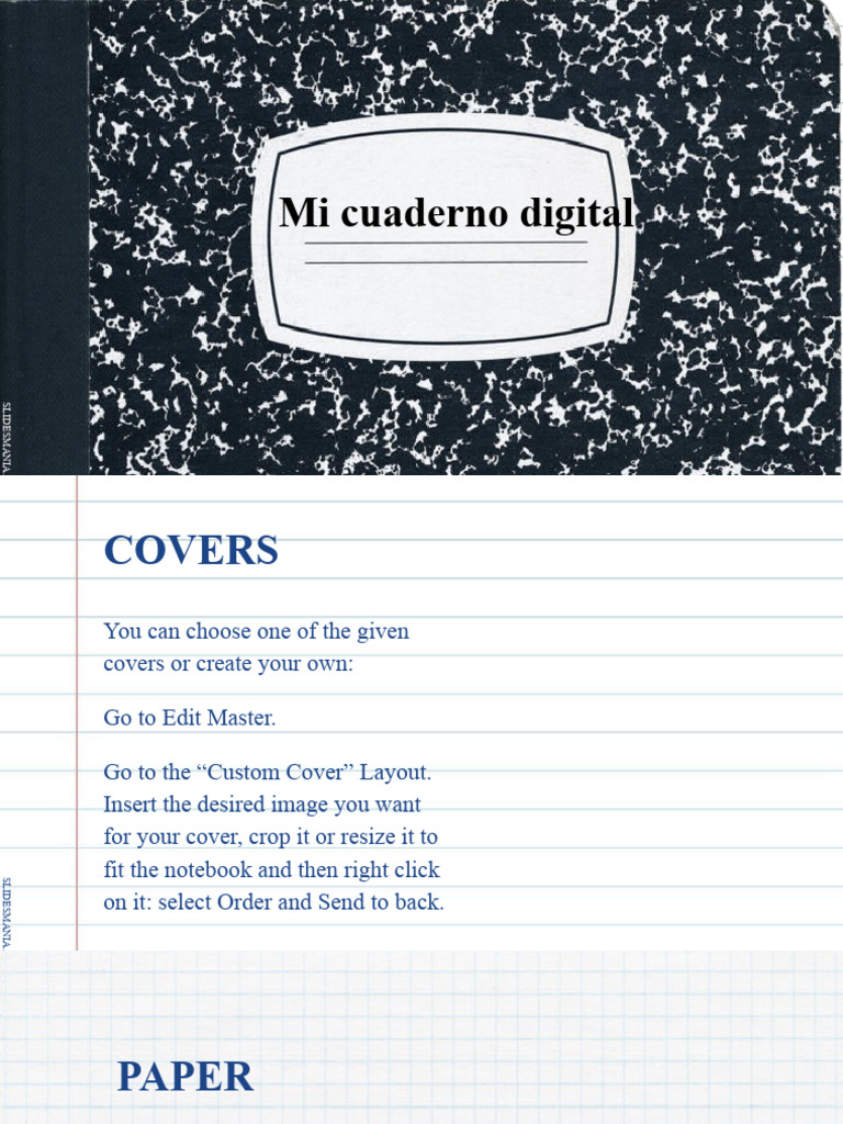Cuaderno Digital Horizontal | PDF | Page Layout | Graphic Design