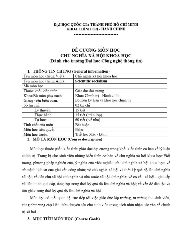 ĐC - CNXH - CNTT.2023 | PDF