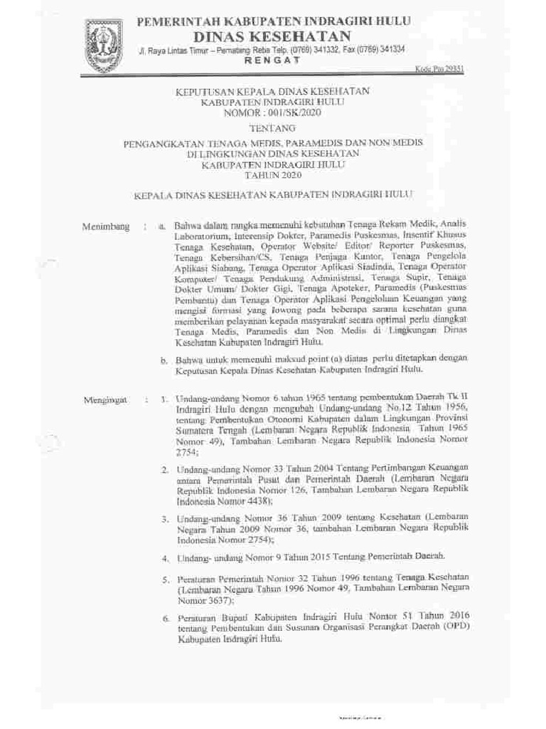 SK Tenaga Adm (2) - 1 - 11zon | PDF