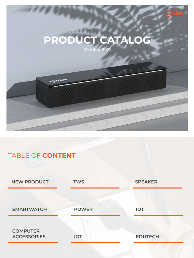 Olike Product Catalog October22 | PDF | Battery Charger | Headphones