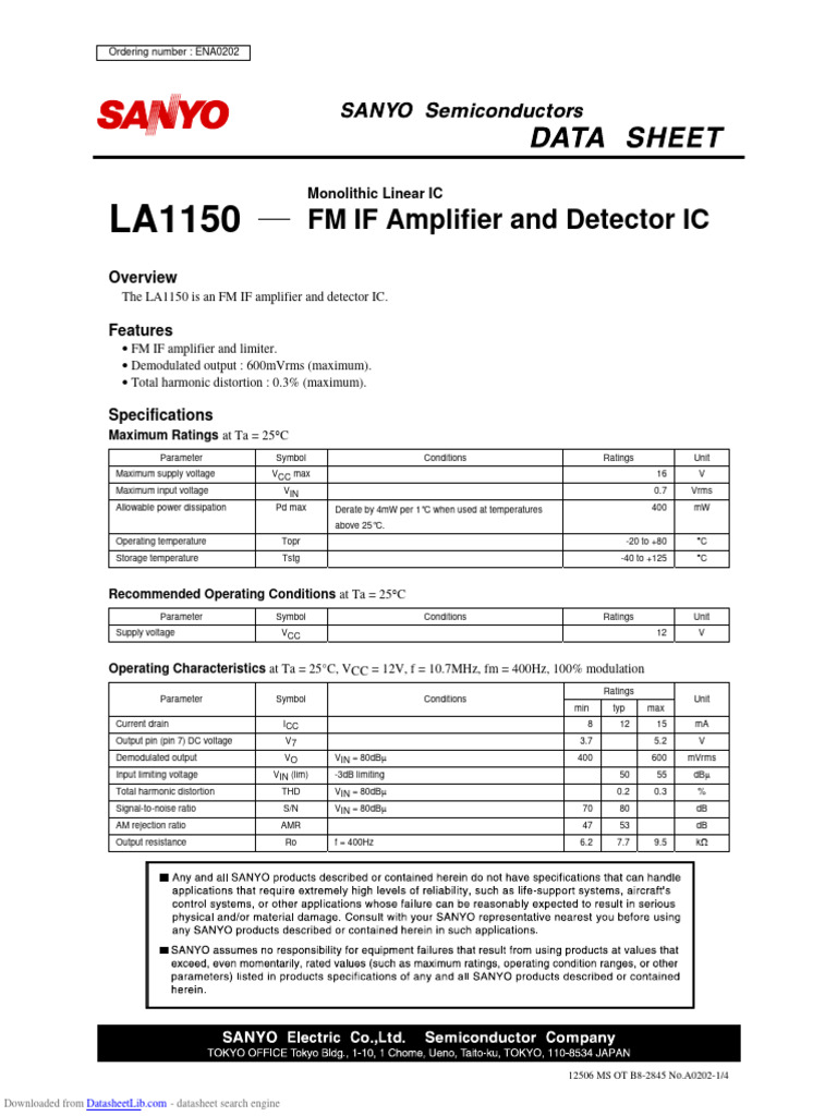 La 1150 | PDF