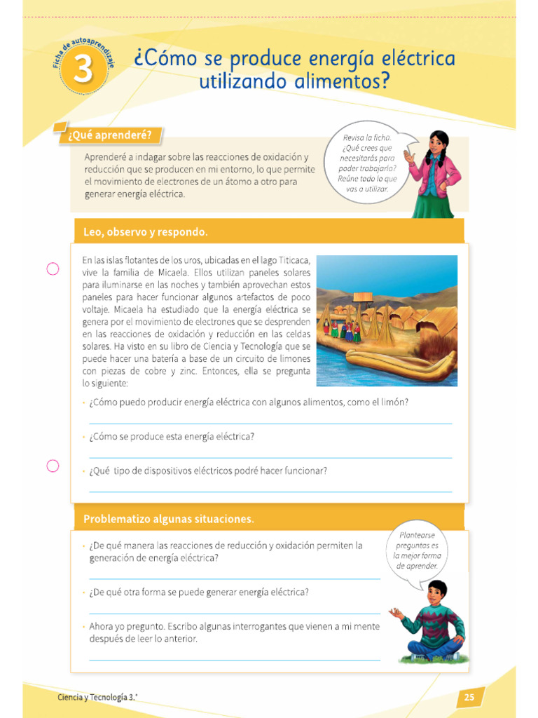 Indagamos Sobre La Electricidad y Los Alimentos | PDF