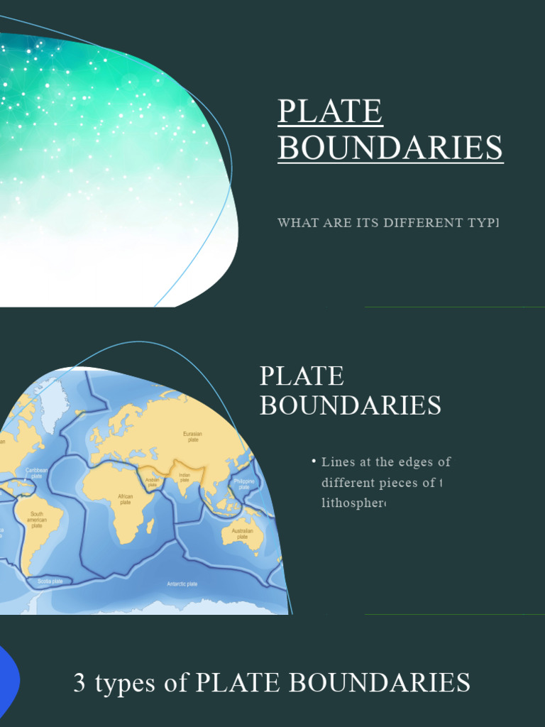 Plate Boundaries Final | PDF | Plate Tectonics | Volcano