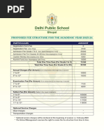 Proposed Fee Structure 2025-26 | PDF