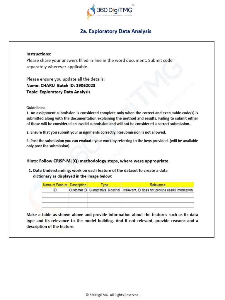 2a EDA | PDF | Variance | Standard Deviation