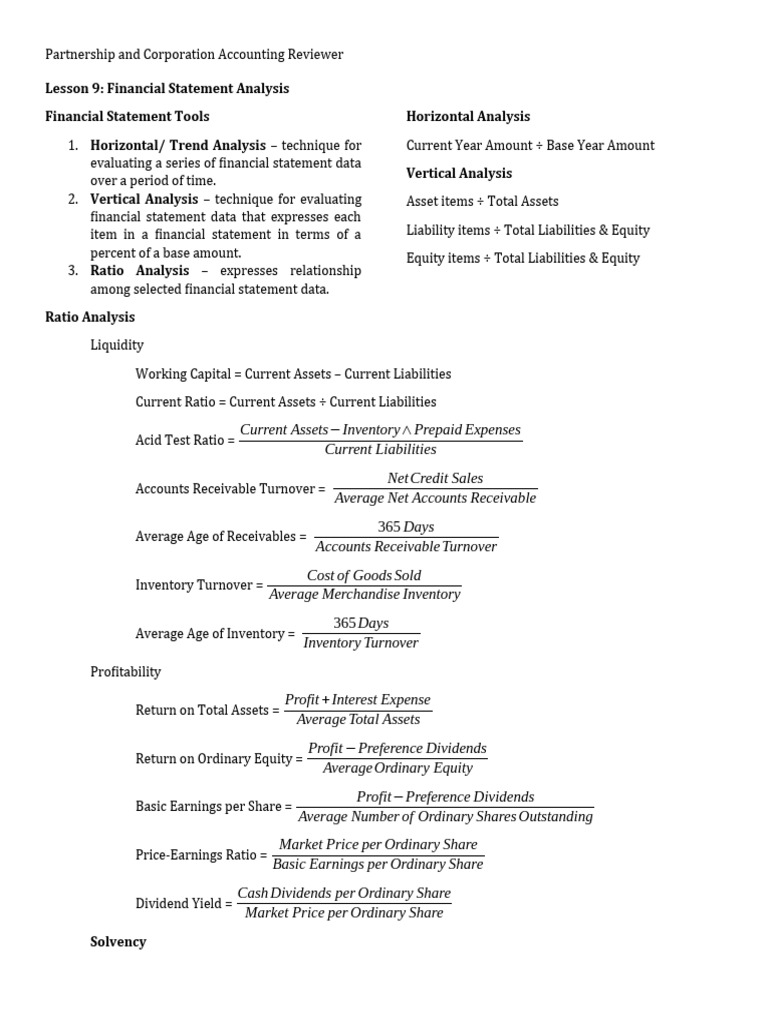 FAR - Lesson 8&9 | PDF