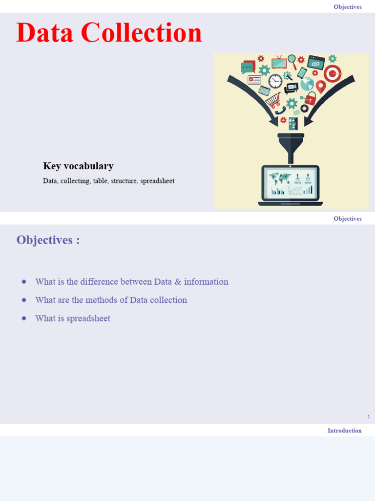 L3 Introduction To Spreadsheets Pdf