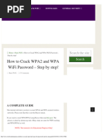 WPA-WPA2 Wi-Fi Hacking Guide | PDF | Password | Security