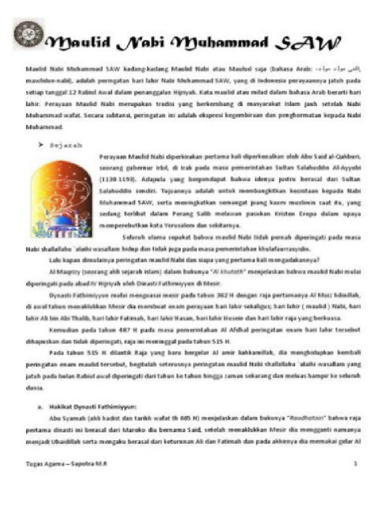 Maulid | PDF
