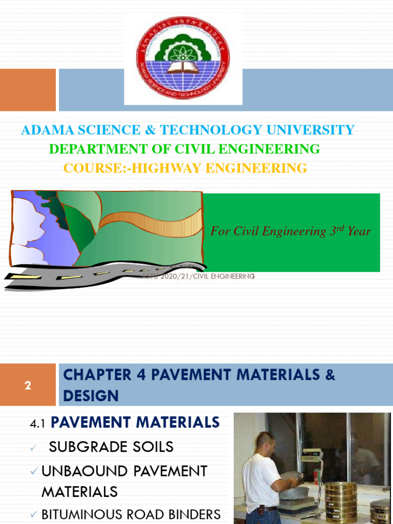 Chapter 4 Pavement Materials Design Pdf Road Surface