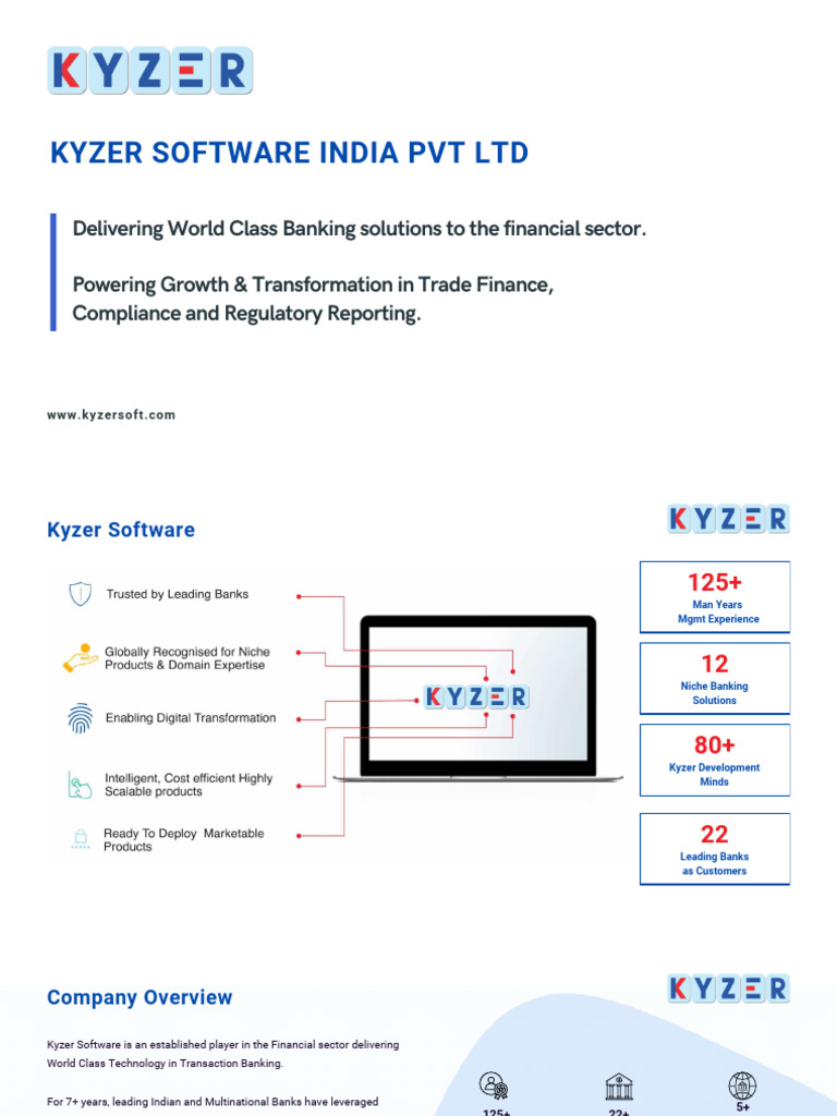 Kyzer Software - Corporate Profile v1.9 | PDF