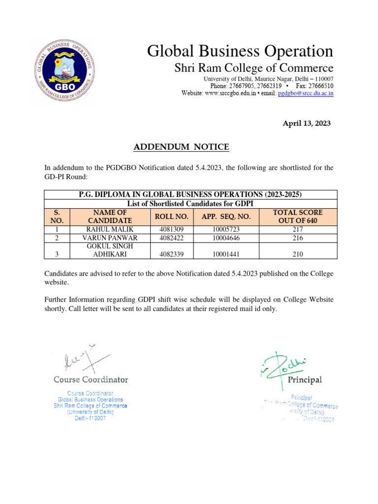 1681537131 PGDGBO Addendum Notice | PDF