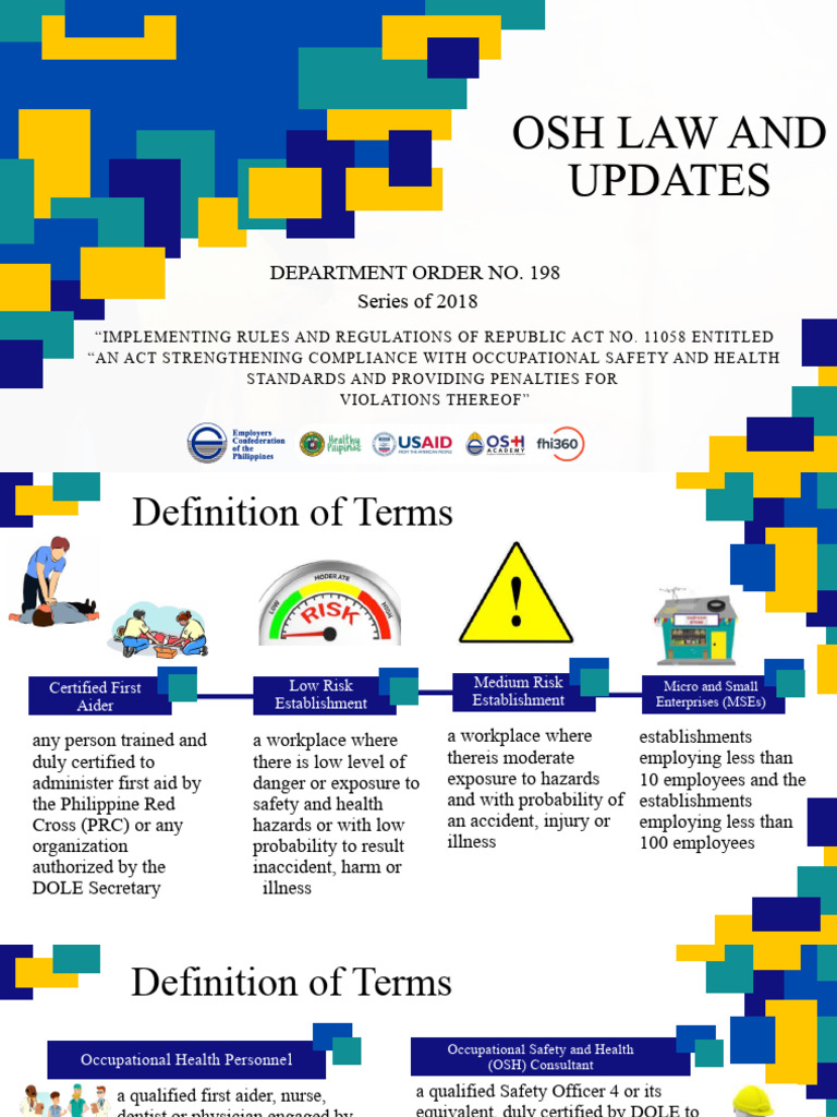 2 - OSH Law and Updates & ECOP OSH Academy | PDF