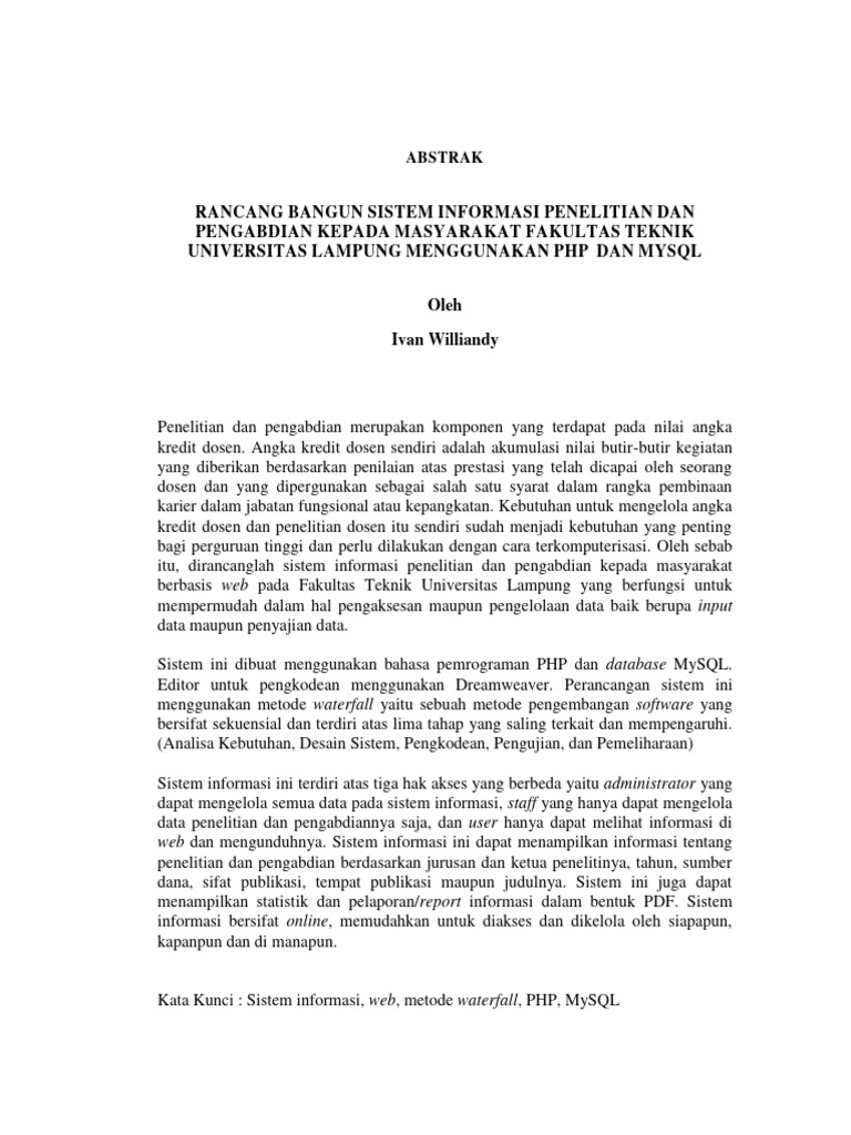 Abstrak (Abstract) | PDF