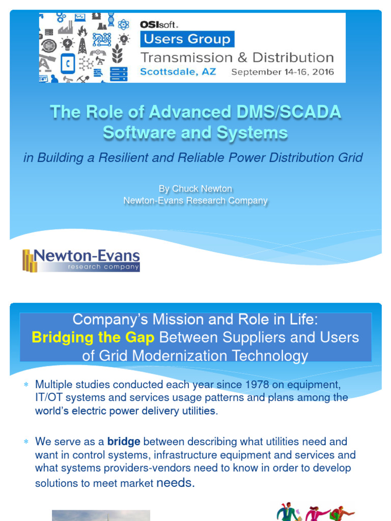 The Role of Advanced DMS/SCADA Software and Systems: in Building A Resilient and Reliable Power ...