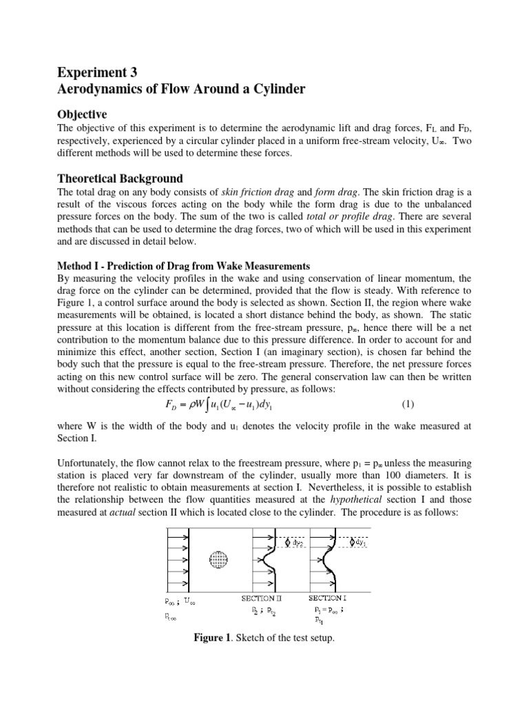 Aerodynamics: Cylinder Flow Analysis | PDF | Science & Mathematics