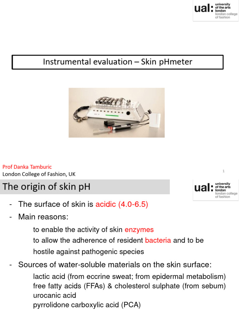 Skin PH Measurement and Report Structure | PDF | Science & Mathematics