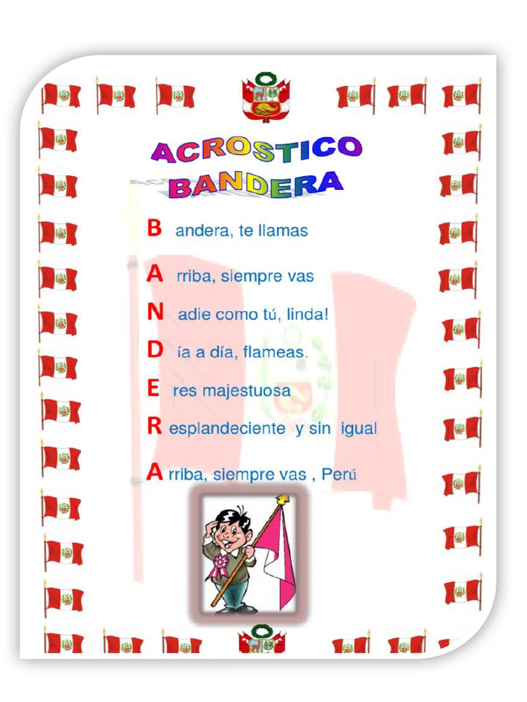 Acrostico Al Peru | PDF