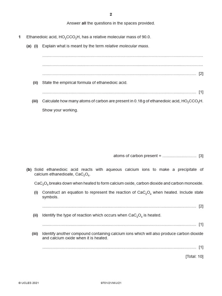 9701_s21_qp_21 | PDF