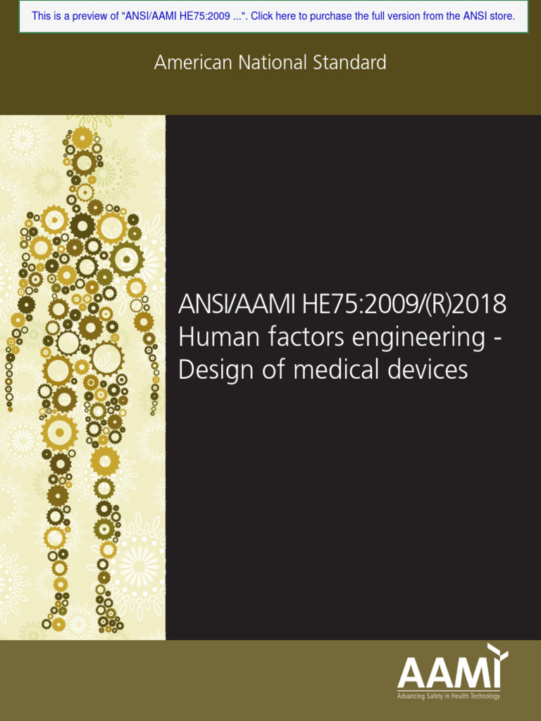 Preview Ansi+Aami+He75 2009+ (r2018) | PDF