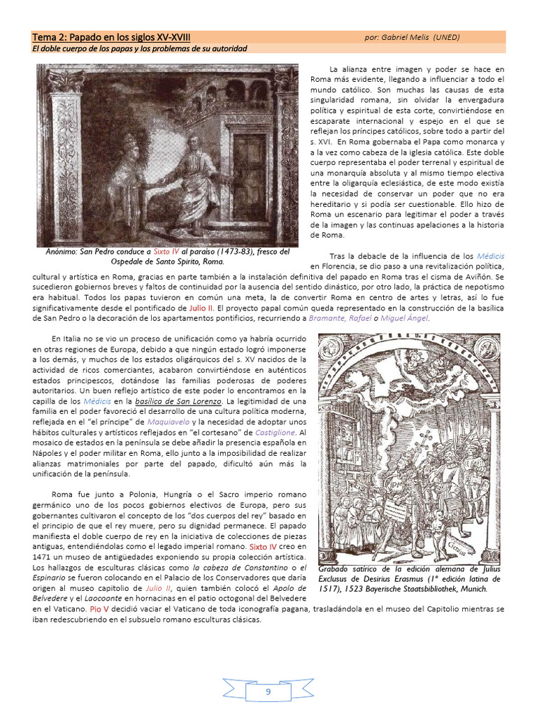 Tema 2 Arte y Poder | PDF