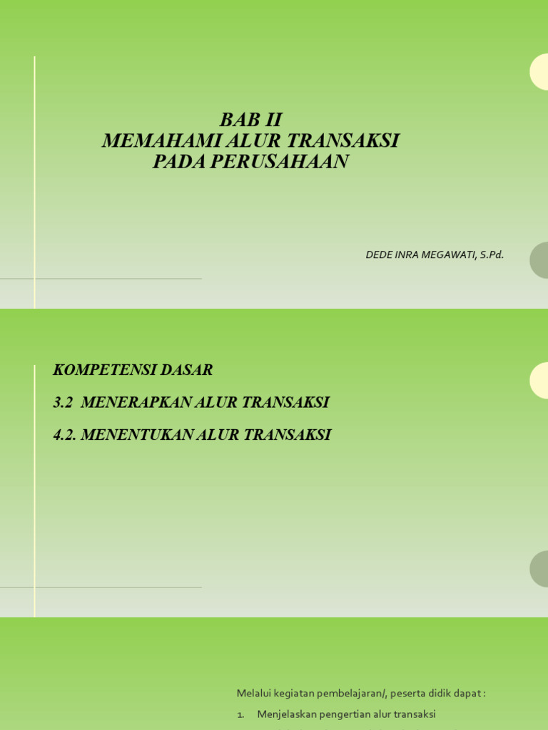 Alur Penjualan | PDF