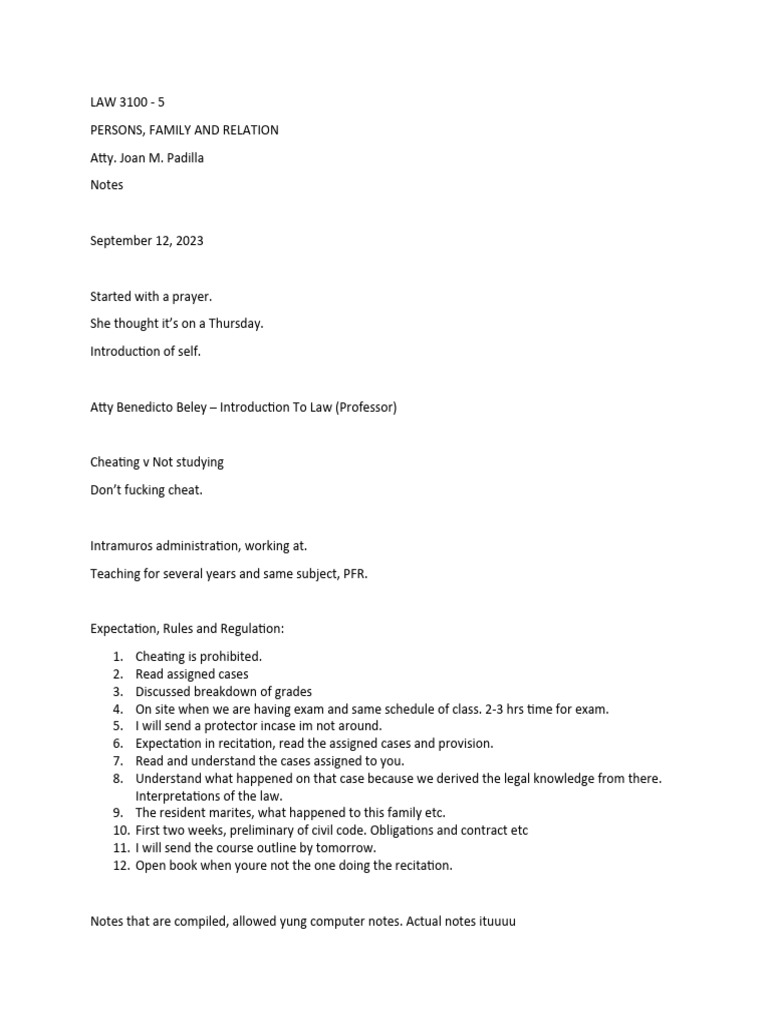 LectureNotes - 01 - September 12 | PDF