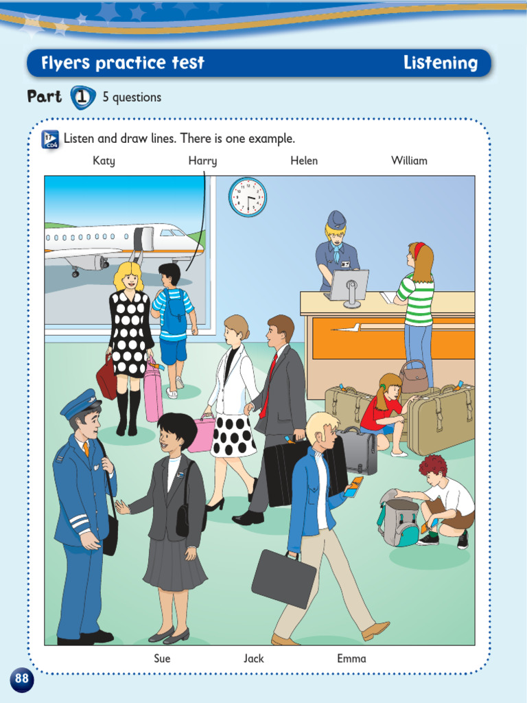 KB6 Flyers Test Listening | PDF