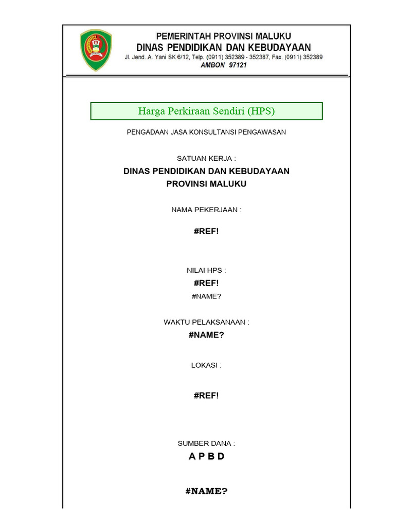 Rab Pengawasan Konsultan Middle Office | PDF