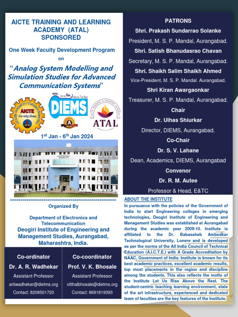 Final Atal FDP | PDF