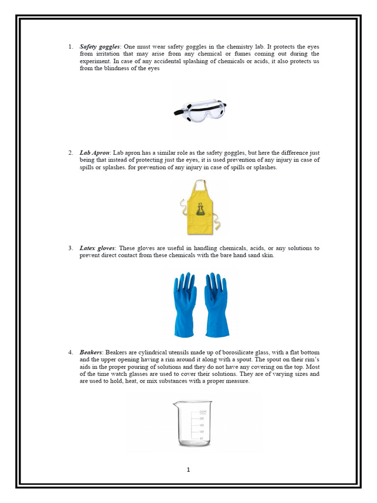 Grade 8B Chemistry Practical Notes | PDF