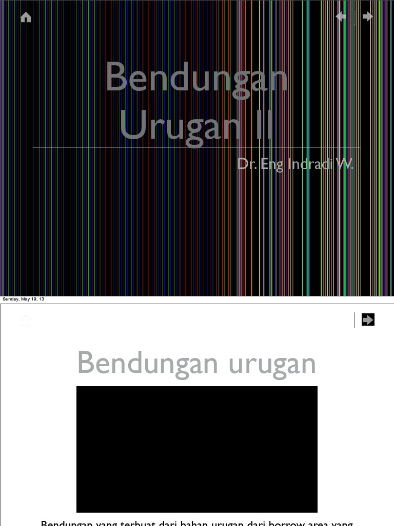 Materi III Rembesan Dan Retakan Bend Urugan | PDF