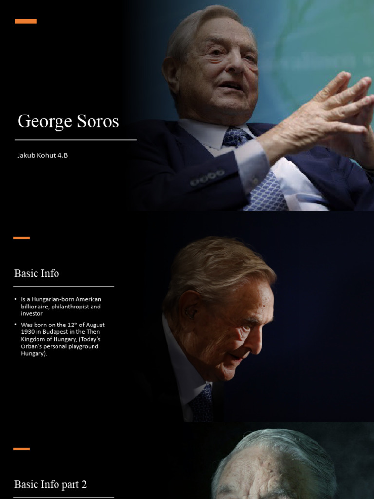 George Soros Kubo Kohut 4.B | PDF | George Soros | Pound Sterling