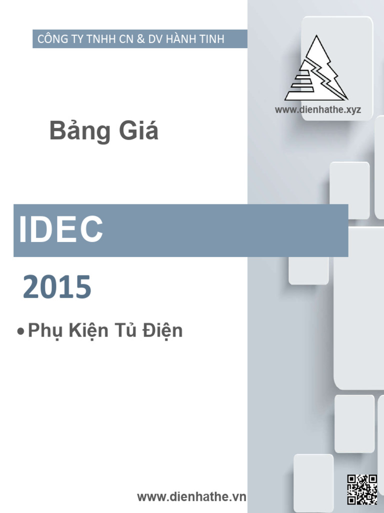 Idec Bang Gia Thiet Bi Dien Idec 3 2015 | PDF