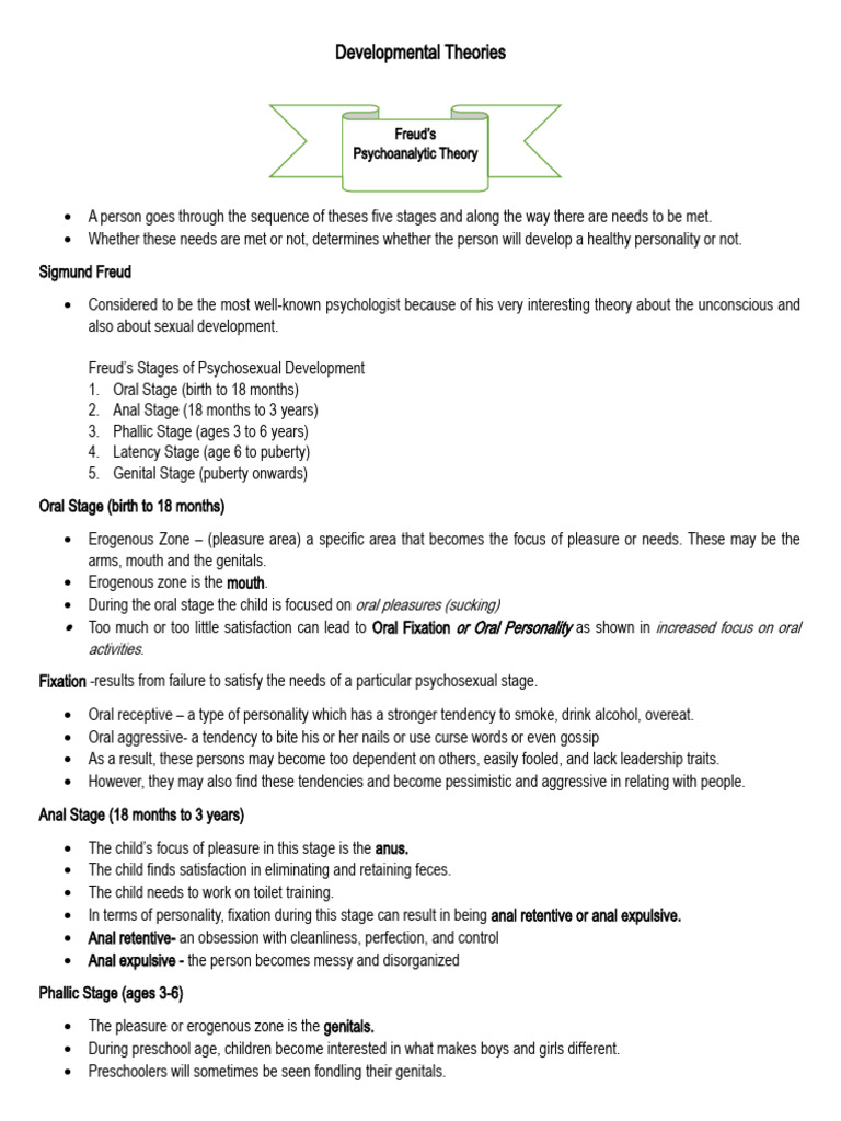 Developmental Theories | PDF