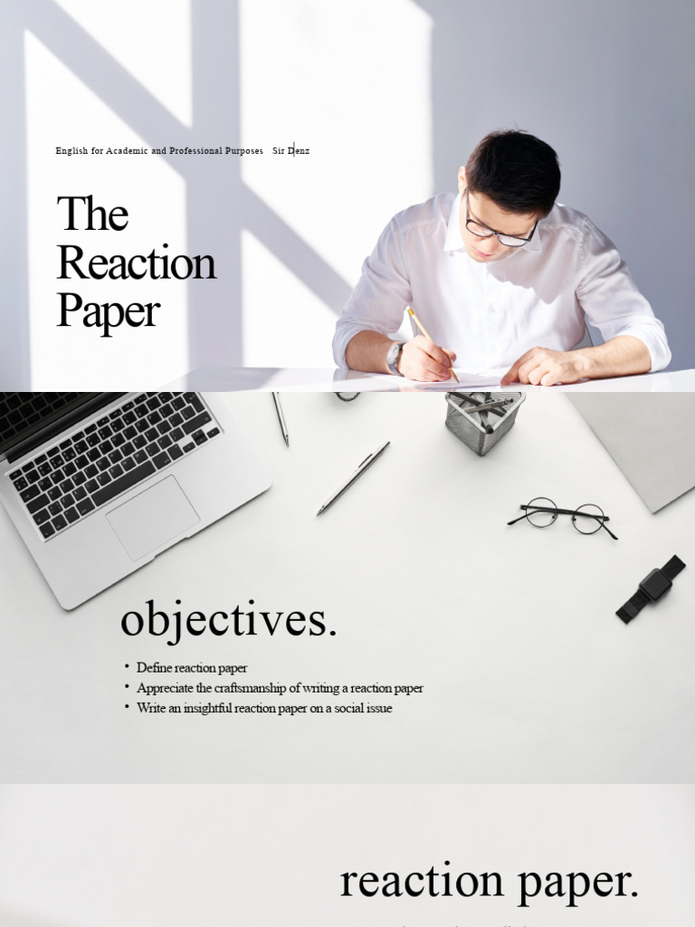Reaction Paper Presentation | PDF | Experience | Psychological Concepts