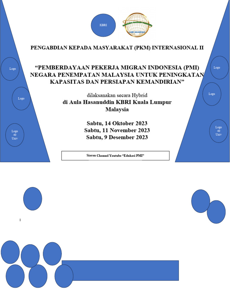 Desain Spanduk PKM Pemberdayaan PMI | PDF