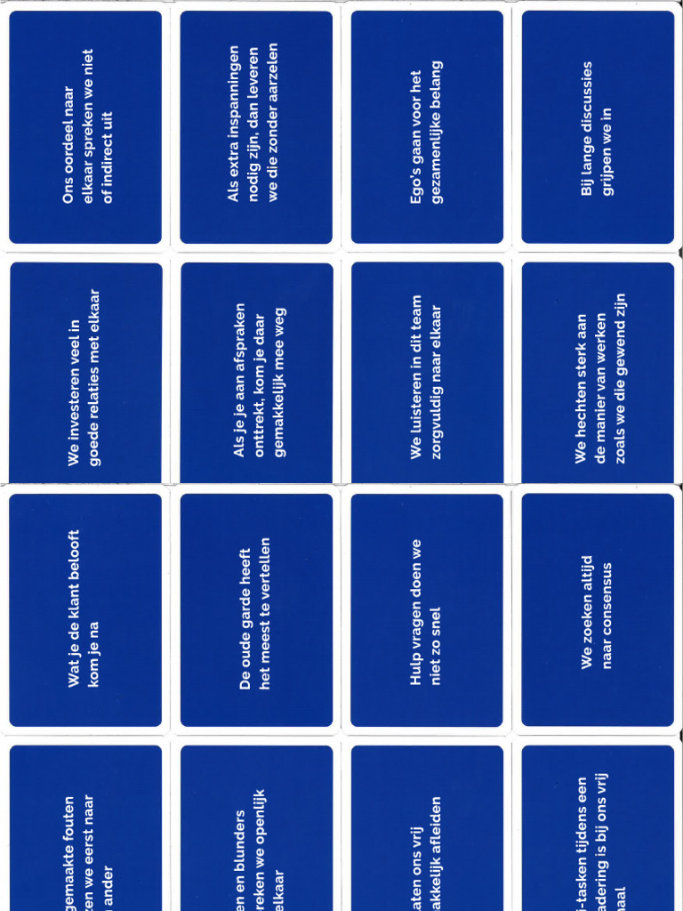 Spel ongeschreven regels | PDF