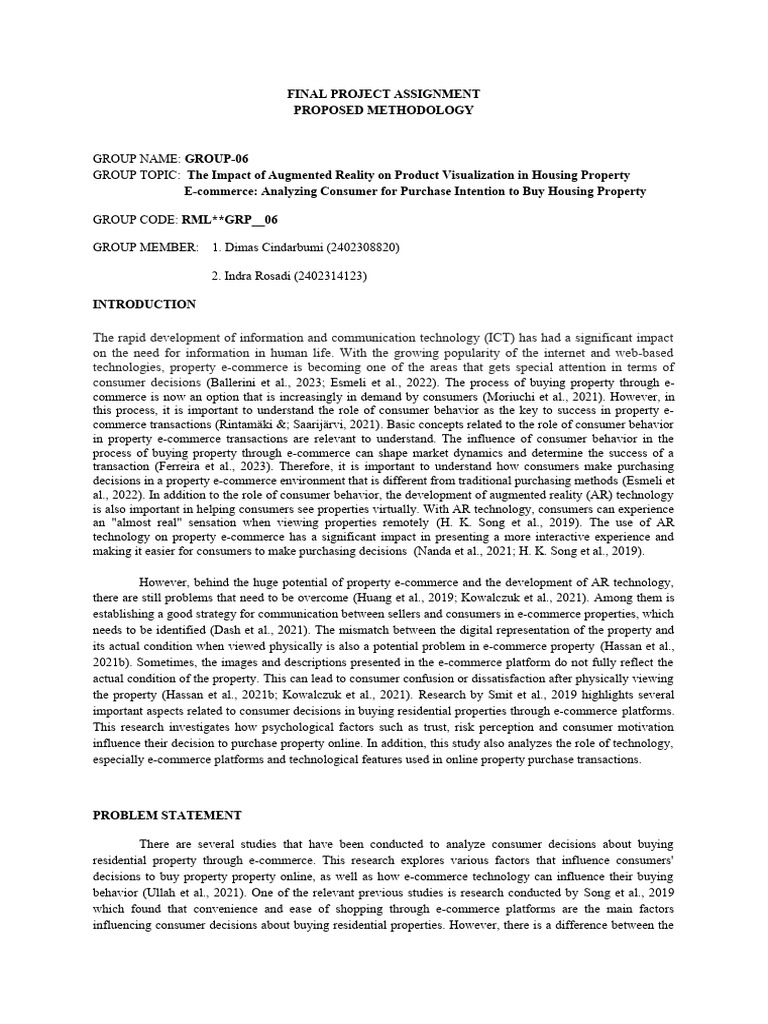 Final Project Assignment | PDF