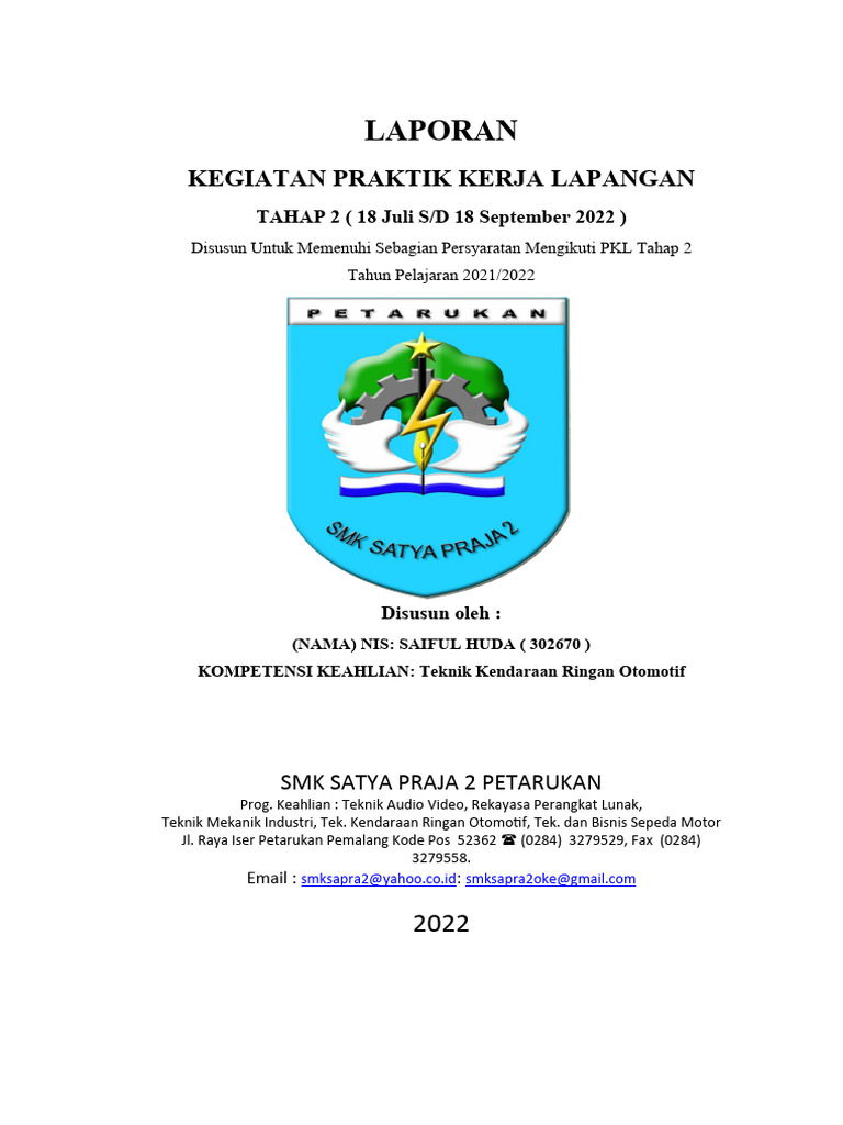 Laporan Punya Saiful Huda | PDF