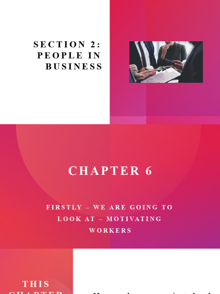 Chapter 6 - IGCSE Business | PDF