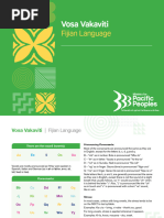 Basic Fijian Phrases and Greetings | PDF