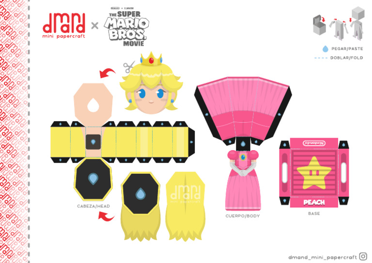 Princess Peach (Super Mario Bros Movie) | PDF