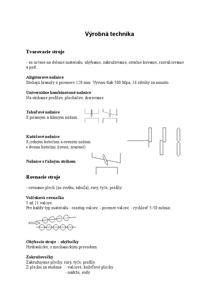 Výrobná Technika | PDF